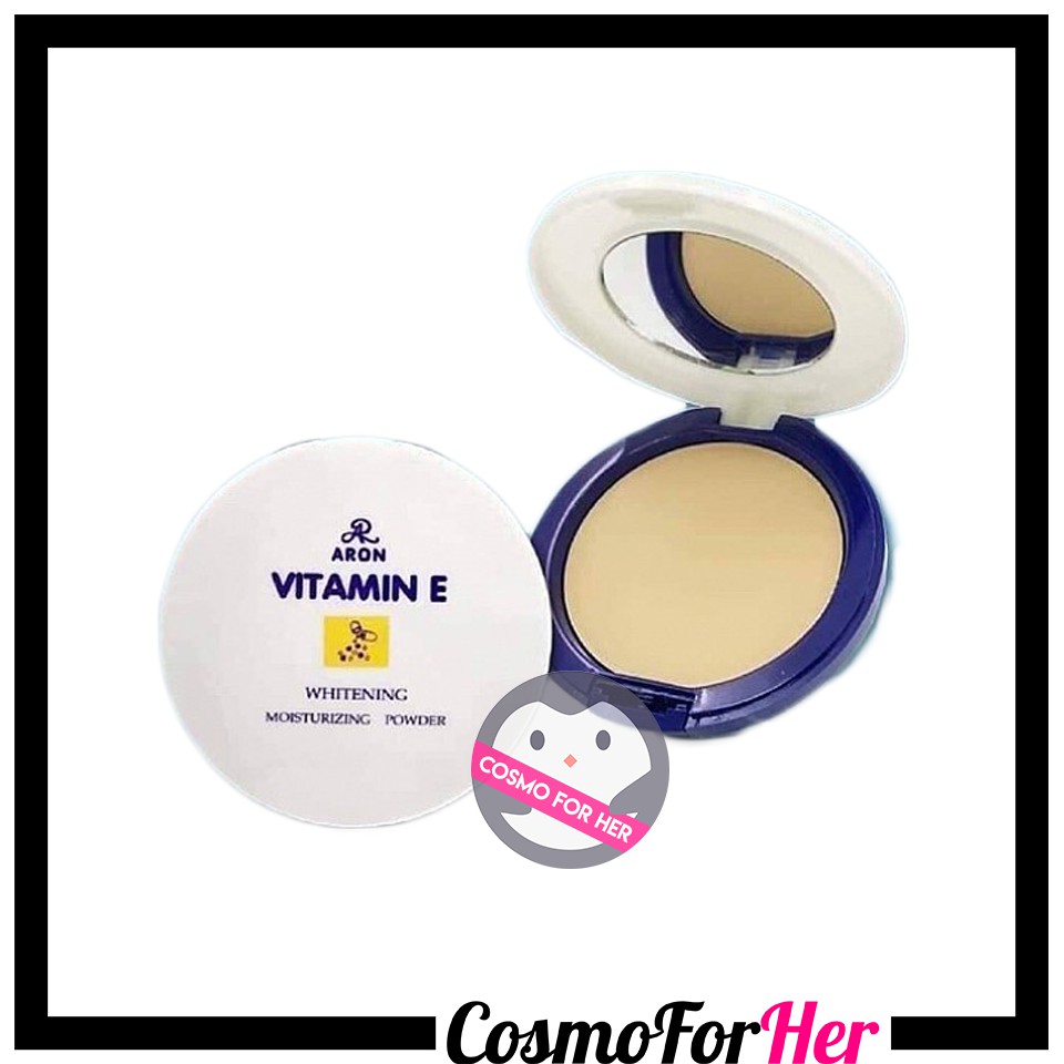 Authentic ARON Vitamin E Pressed Powder | Shopee Philippines