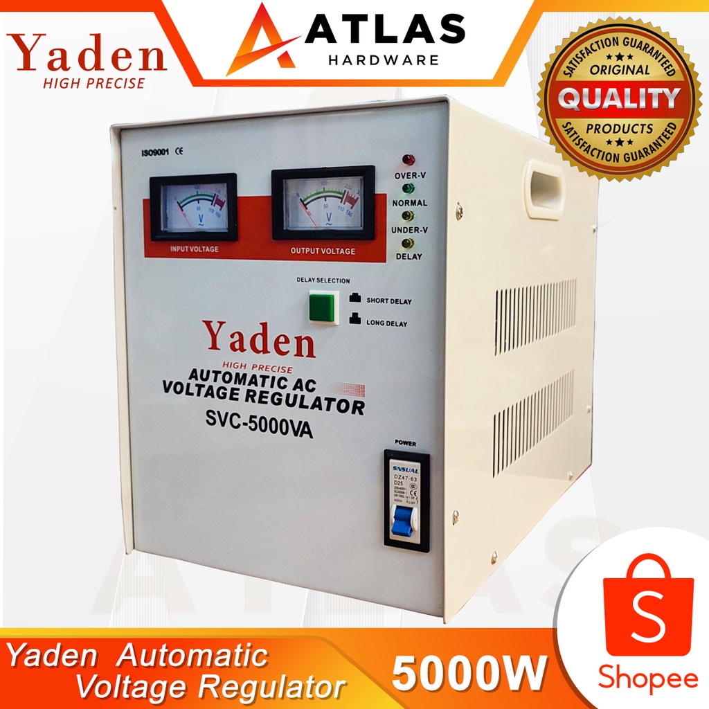 Yaden High Precise Automatic Voltage Regulator 5000W (AVR) | Shopee ...
