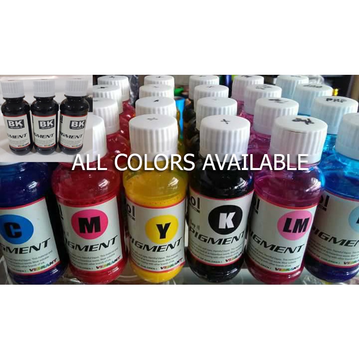 Hansol Pigment Ink CMYK LC, LM & BK 100ml | Shopee Philippines