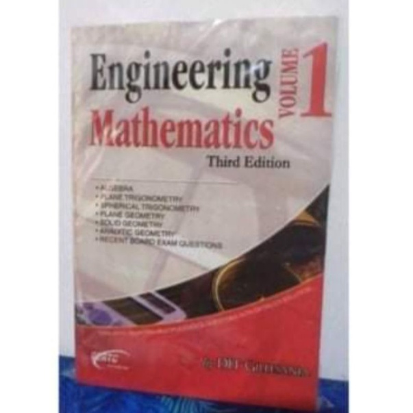 Engineering mathematics vol.1 (gellisania) | Shopee Philippines