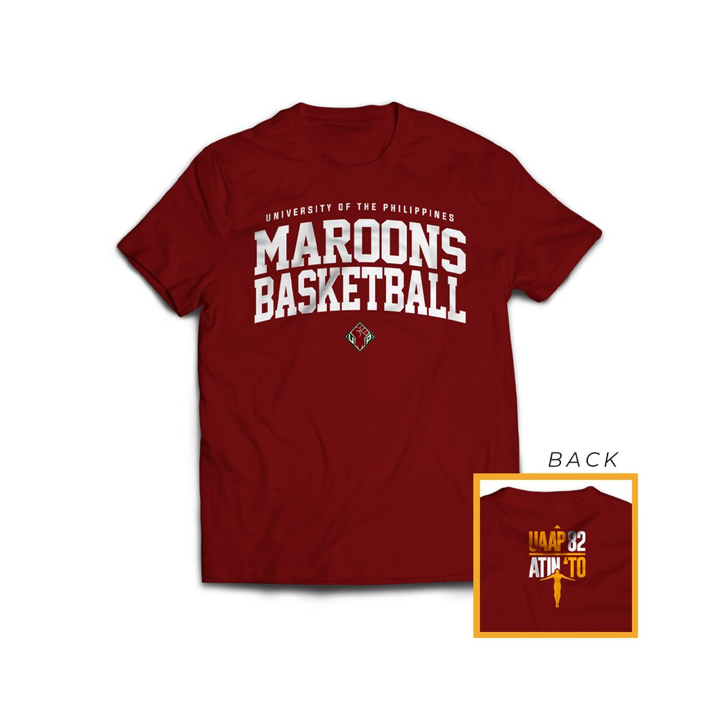 UPBEAT-University of the Philippines-Maroons Basketball shirt | Shopee ...