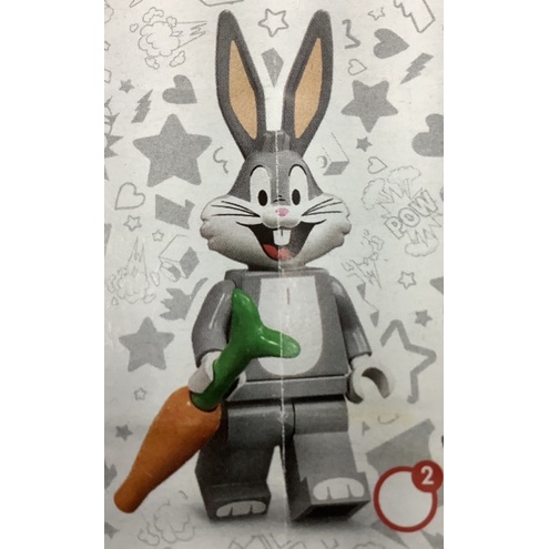 LEGO Minifigure - Looney Tunes Series, Bugs Bunny (complete set with ...