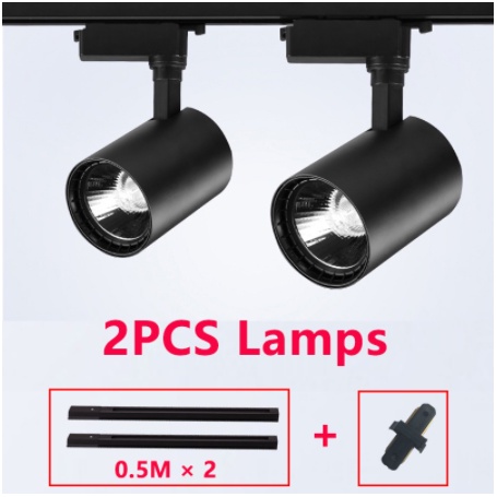 1 SET LED COB 12W 20W 30W 40W Spotlight Track Lights Lens Lamp Clothing ...