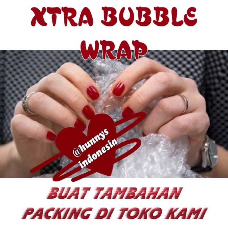 Additional Package For FRAGILE Packaging/Bubble Wrap Xtra Safety Packing | Bubble Wrap EXTRA ...