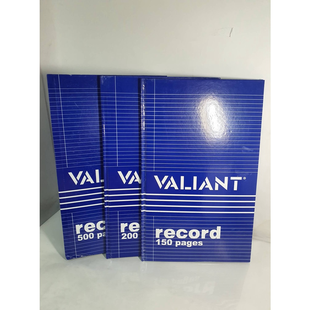 1pc Record Book VALIANT 150pp,200pp,300pp | Shopee Philippines