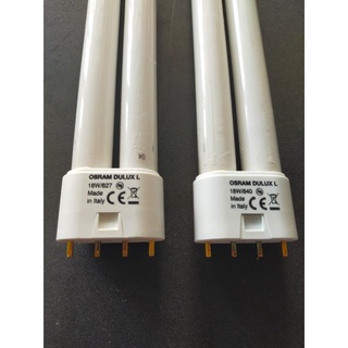 Osram Dulux-L 18W/840 827 2G11 Cool White 4000K Warm White (Interna) 2700K Compact Fluorescent ...