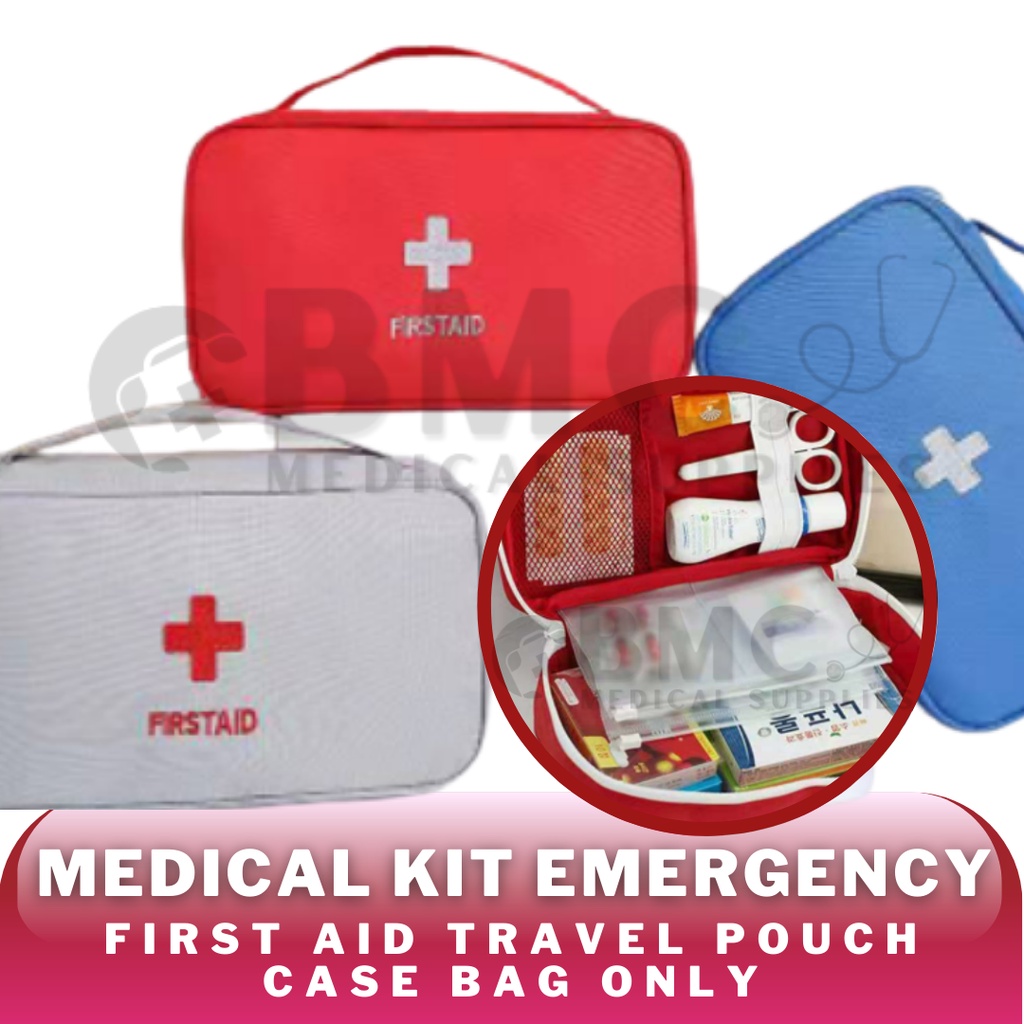 First Aid Kit Portable Pouch Medical Kit Emergency Travel Pouch Case ...