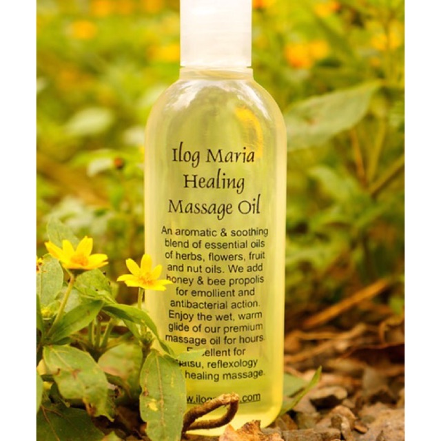 Ilog Maria Healing Massage Oil. 100 ml., Chamomile / Citrus / Floral ...