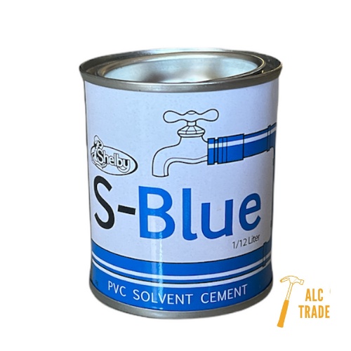 SHELBY S-BLUE PVC SOLVENT CEMENT 1/12LITERS | Shopee Philippines