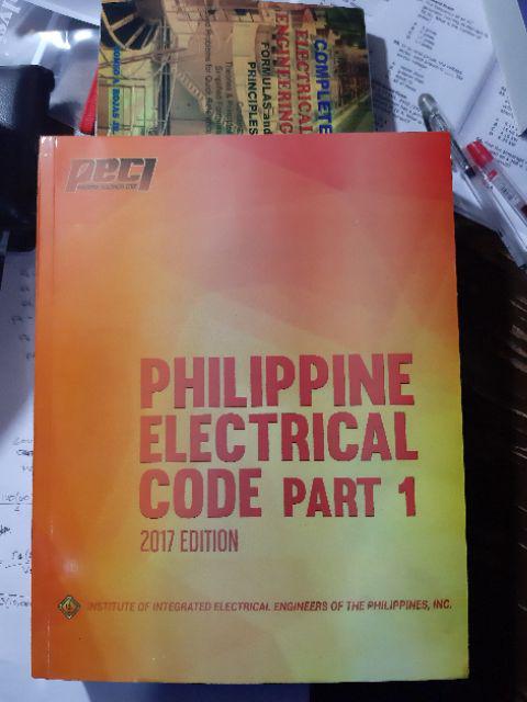PHILIPPINES ELECTRICAL CODE part 1 2017 edition | Shopee Philippines