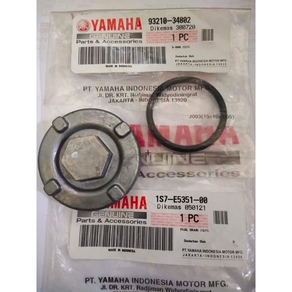 drain plug w/oring for yamaha sniper150/135/r15/Nmax v1 | Shopee ...