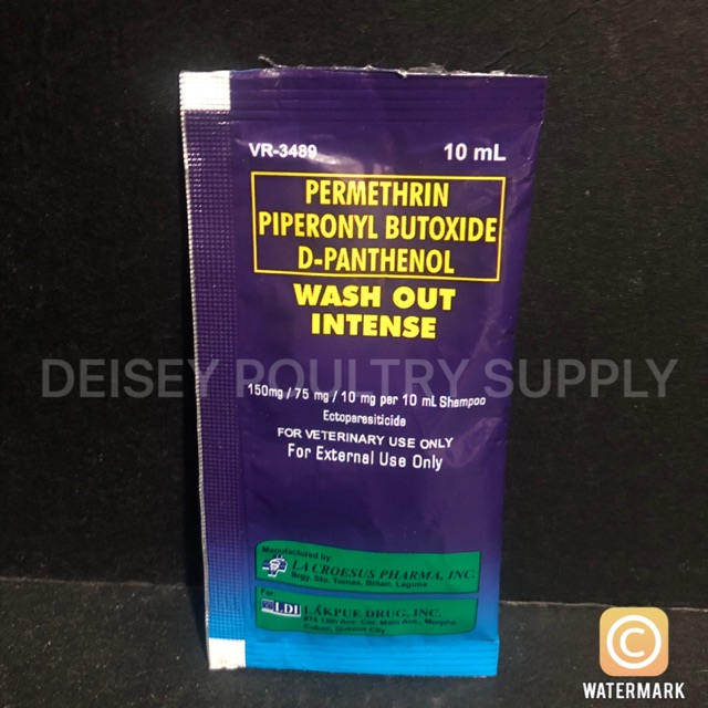 Wash Out Intense Shampoo for animals 10ml (1 Sachet) | Shopee Philippines