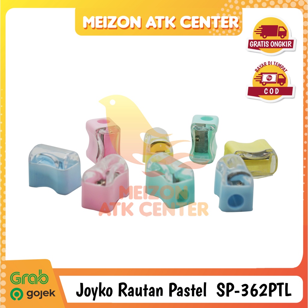 Joyko Sharpener SP-362 Pastel Color Pencil Sharpener (1 PCS) | Shopee ...