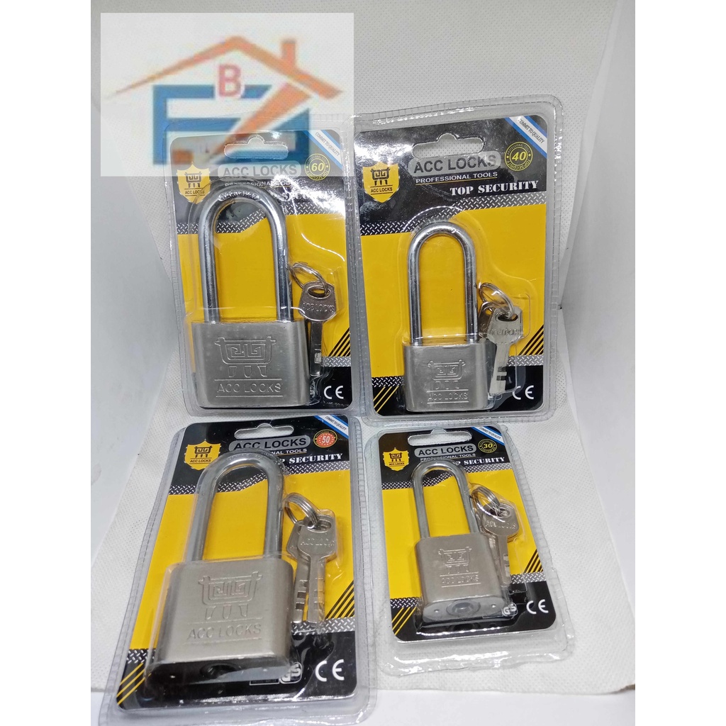 ACC Security Padlock Heavy Duty / Stainless Podlock Short / Long Gate ...