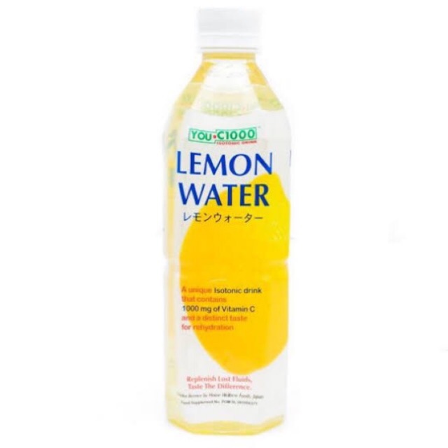 You C1000 Isotonic Drink Lemon Water Bottle 500ml | Shopee Philippines
