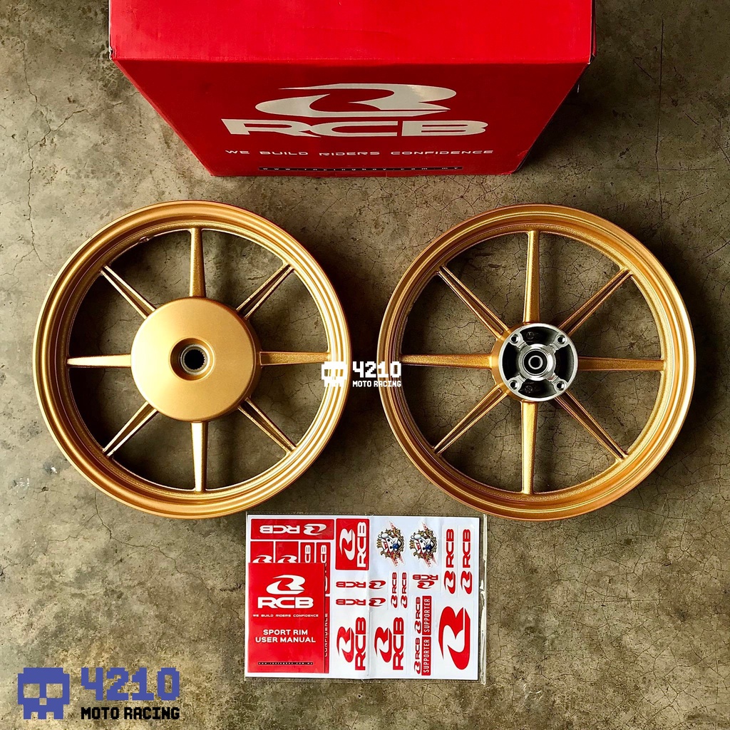 RCB RB8 MAGS for HONDA CLICK 125i/150i (GOLD) | Shopee Philippines