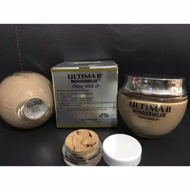 Ultima II Wonderwe CREAM MAKE UP SHARE IN JAR | Shopee Philippines