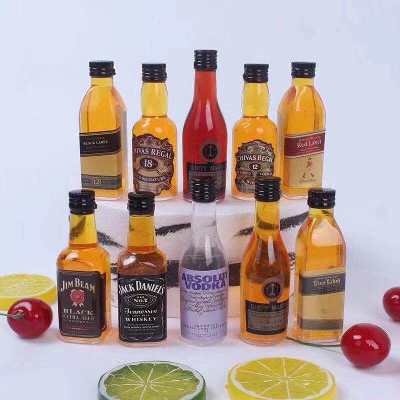 Liquor Cake Topper Decoration For Display Olny Happy Birthday cake top ...