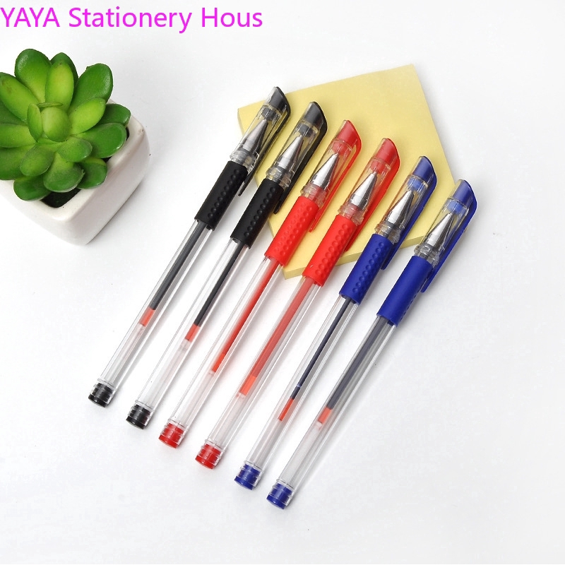 Neutral Pen 0.5mm Red Black Blue Ink Student Stationery Office Supplies ...
