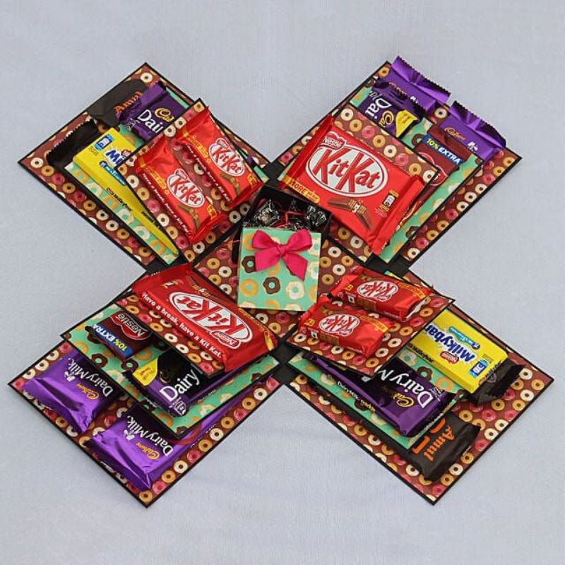 Chocolate Explosion box | Gift Box | Suprised Box| Chocolates ...