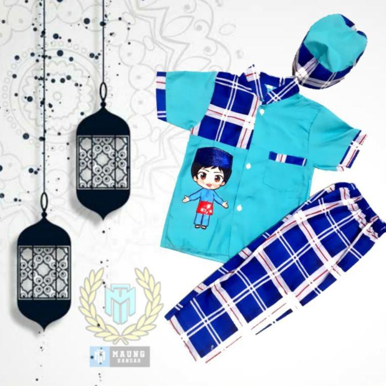 Shopee Blessing Children 's Led Koko Settings / Muslim Clothes / Led ...