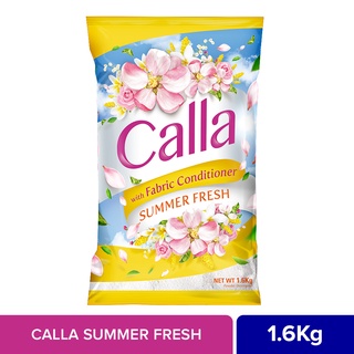 Calla Laundry Detergent Powder Summer Fresh 1.6Kg | Shopee Philippines