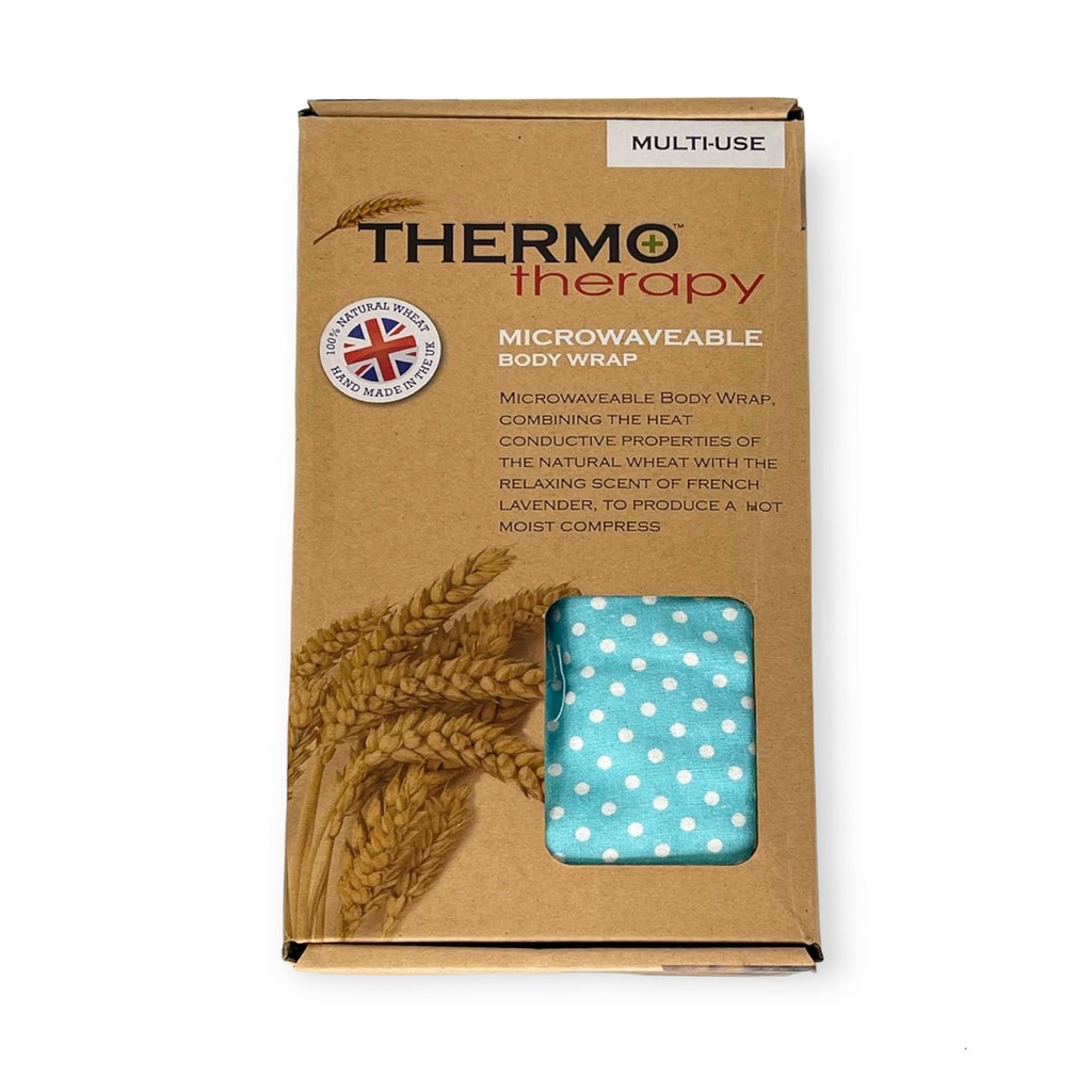 THERMO THERAPY Microwaveable Body Wrap (Sky Blue) | Shopee Philippines