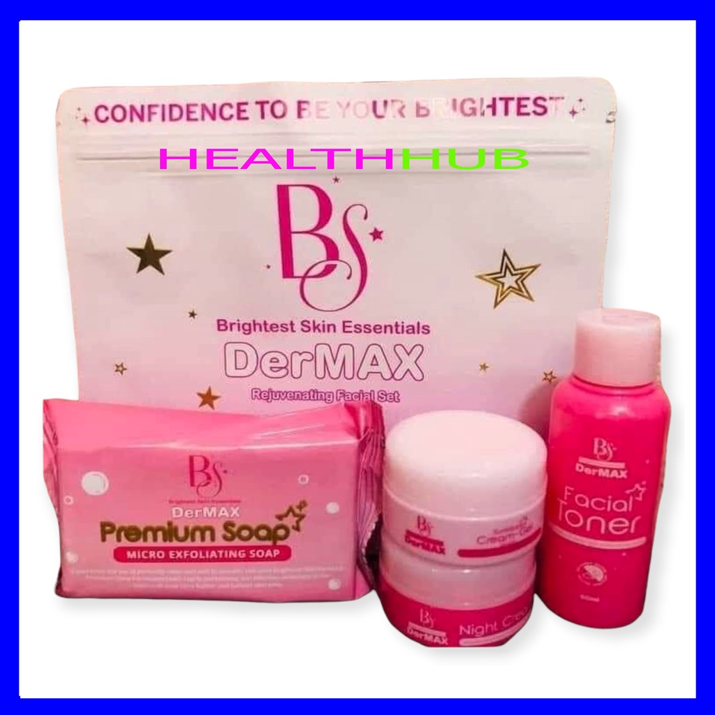 BRIGHTEST SKIN REJUVENATING dermaX SET | Shopee Philippines