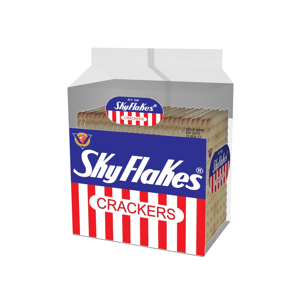 Skyflakes Crackers Handy Pack 200g | Shopee Philippines