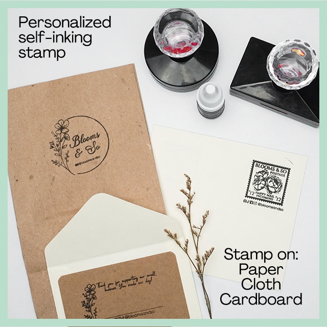 Personalized Crystal Stamps Self Inking for Business and Hobbies ...