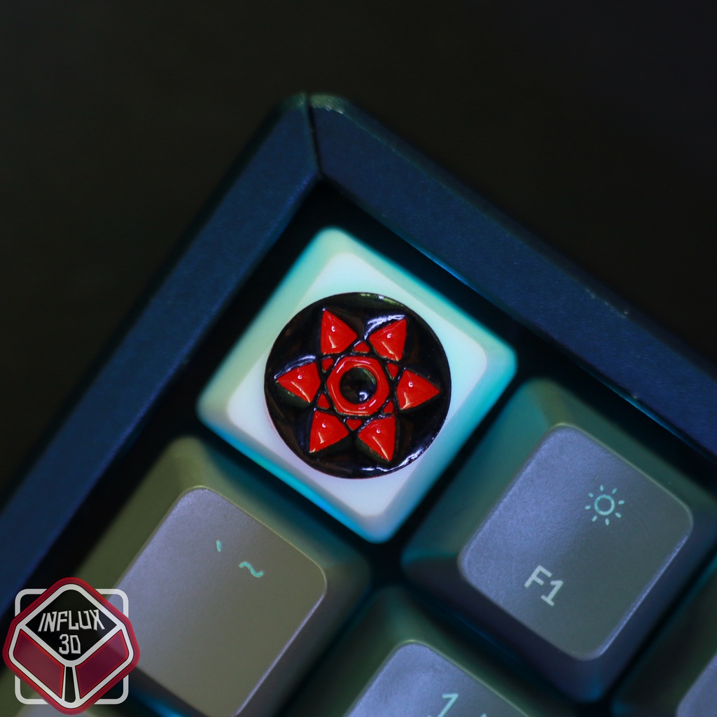 Naruto Sharingan Sasuke Mangekyo Keycap Mechanical Keyboard | Shopee ...