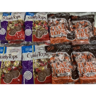 CURLY TOPS / FLAT TOPS MILK CHOCOLATE 15’s/ 30’s INSIDE | Shopee ...