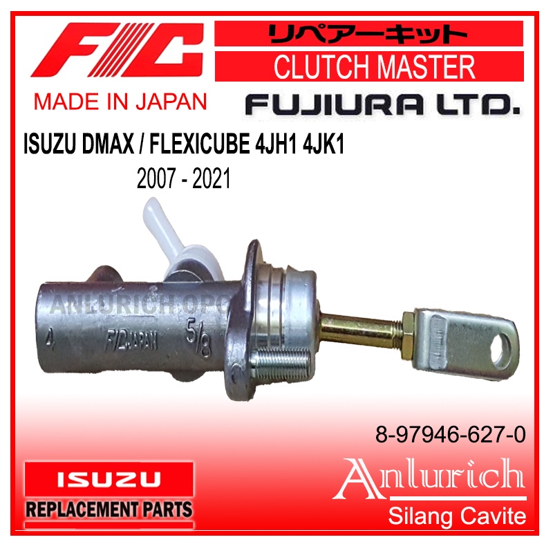 CLUTCH MASTER ISUZU DMAX / FLEXICUBE 4JH1 4JK1 2007-2021 FIC 8-97946 ...