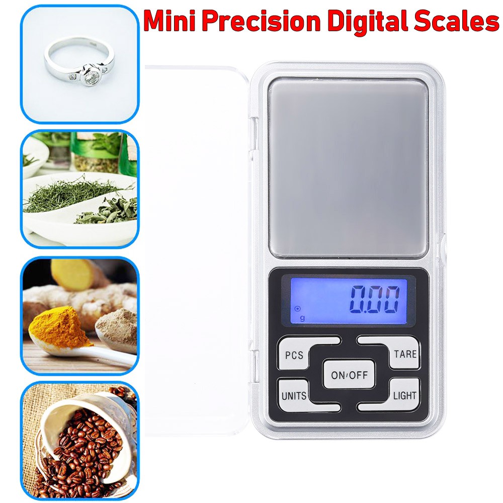 500g x 0.1g Mini Precision Digital Scales for Gold Bijoux Sterling ...