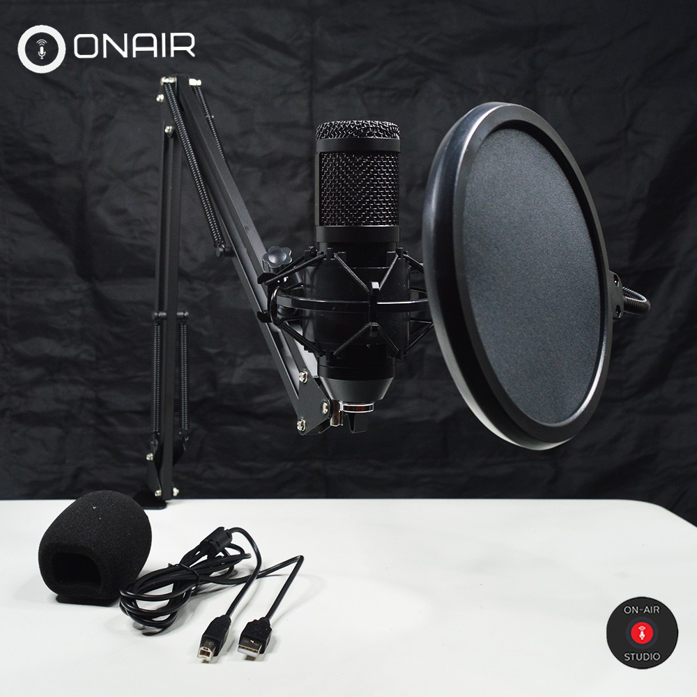 ONAIR USB Condenser Microphone Kit For Streaming Podcast Recording ...