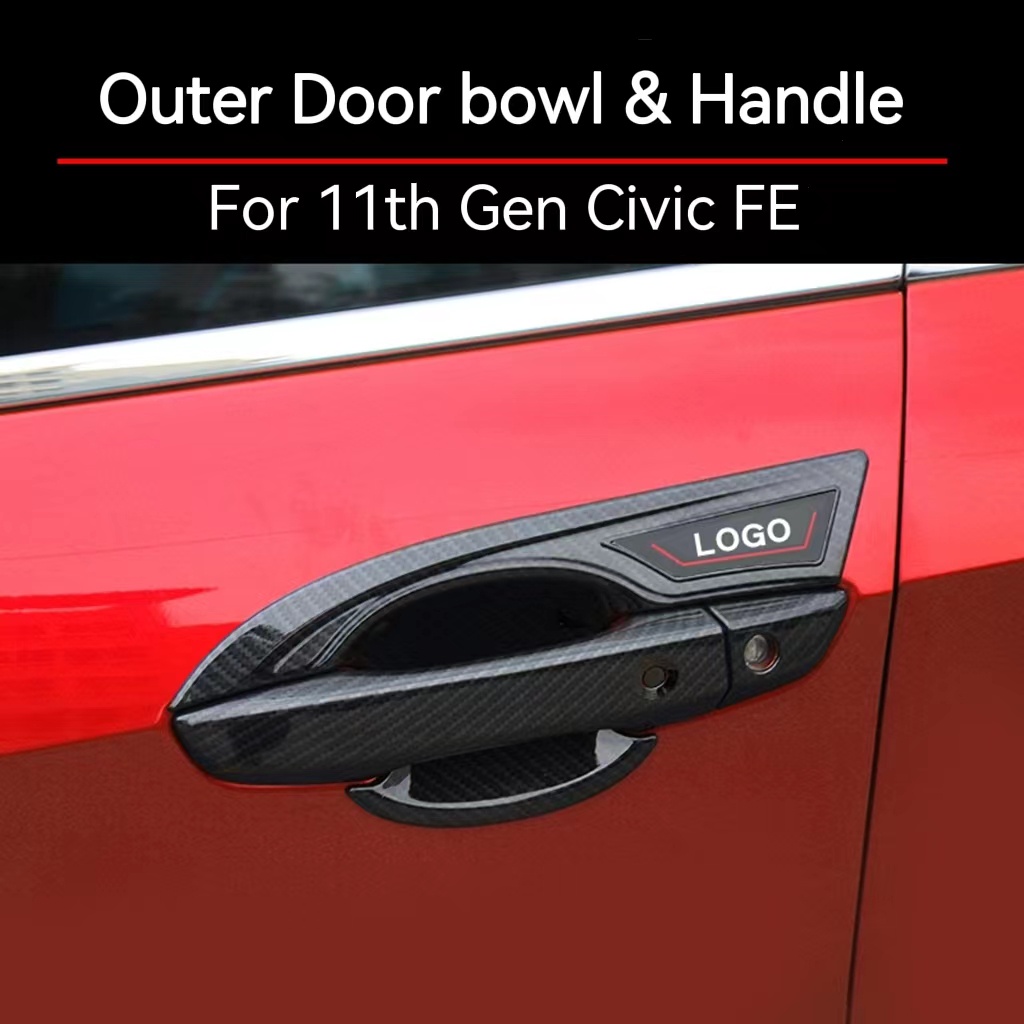 HONDA 11th Gen Civic FE 2022 Carbon Fiber Outer Door Bowl Outer Door ...