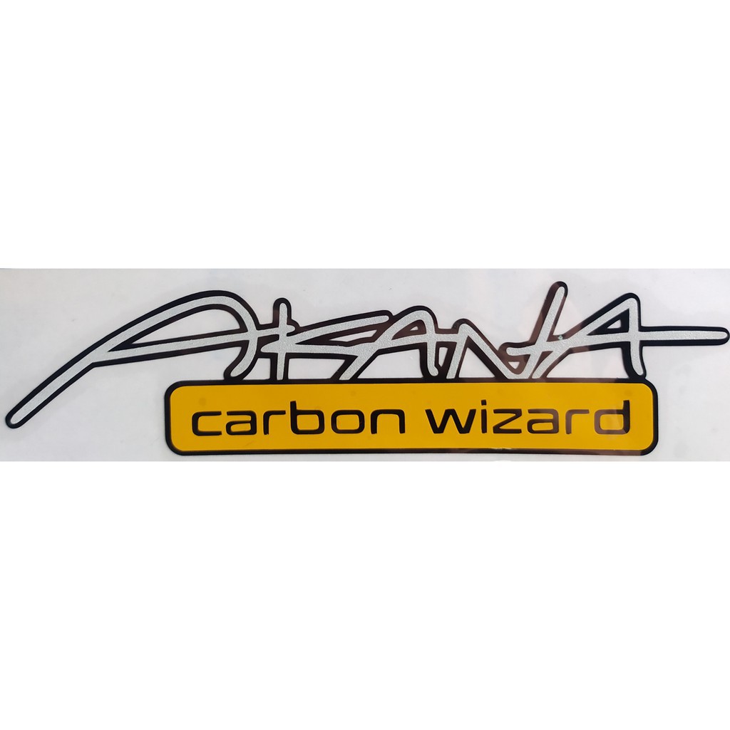 akana carbon wizard cut out sticker for motorcycle black base | Shopee ...