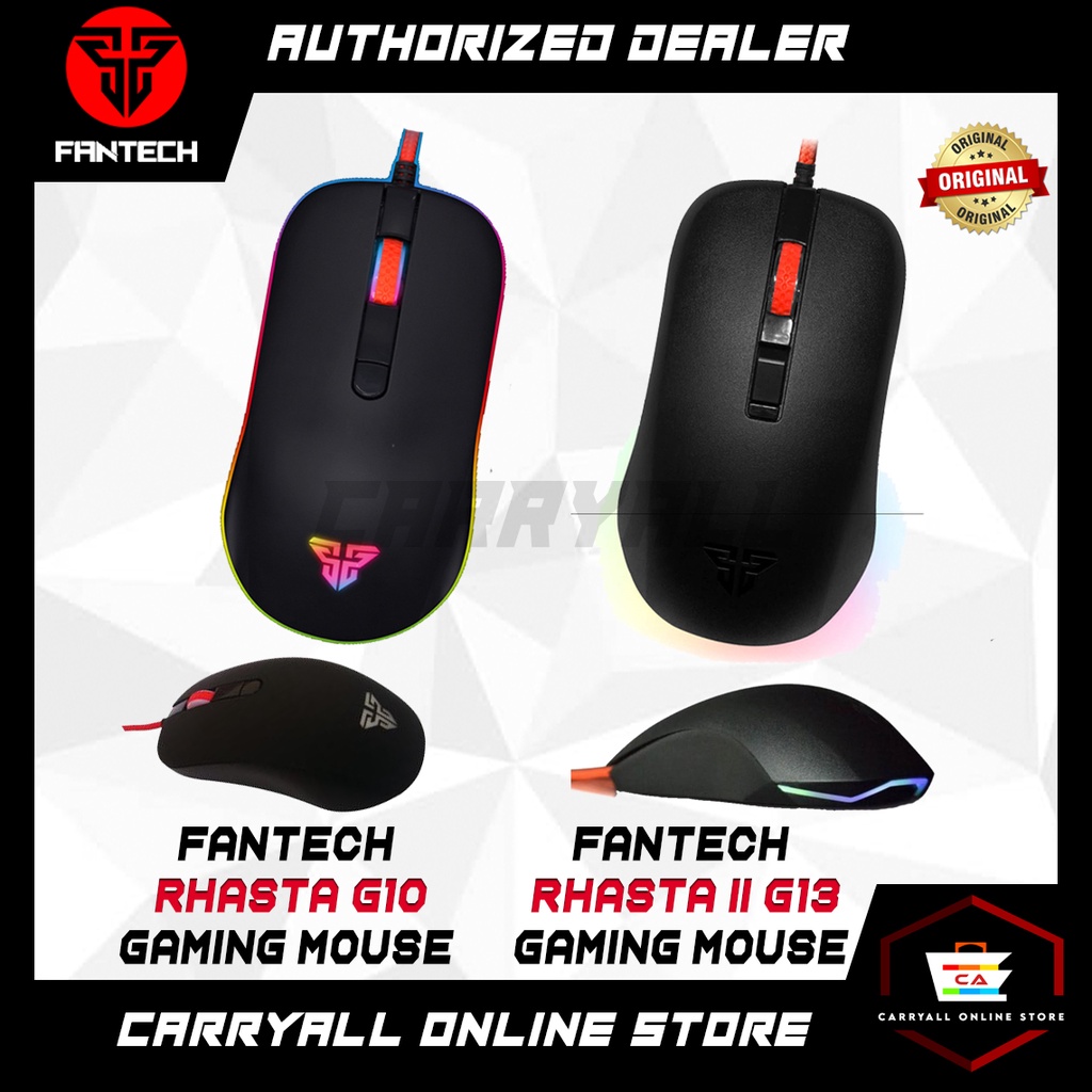 Fantech Rhasta G10 | Rhasta II G13 Pro 4D Optical Gaming Mouse | Shopee ...