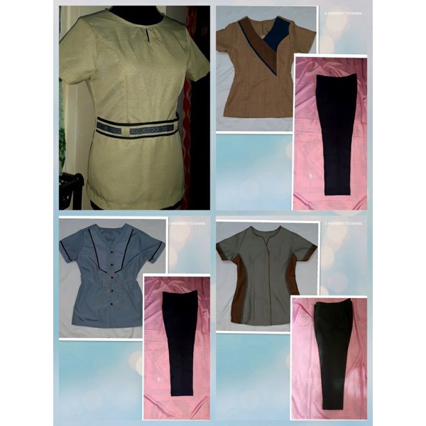 RTW Teachers uniform prescribed design Mto 2021-2023 | Shopee Philippines