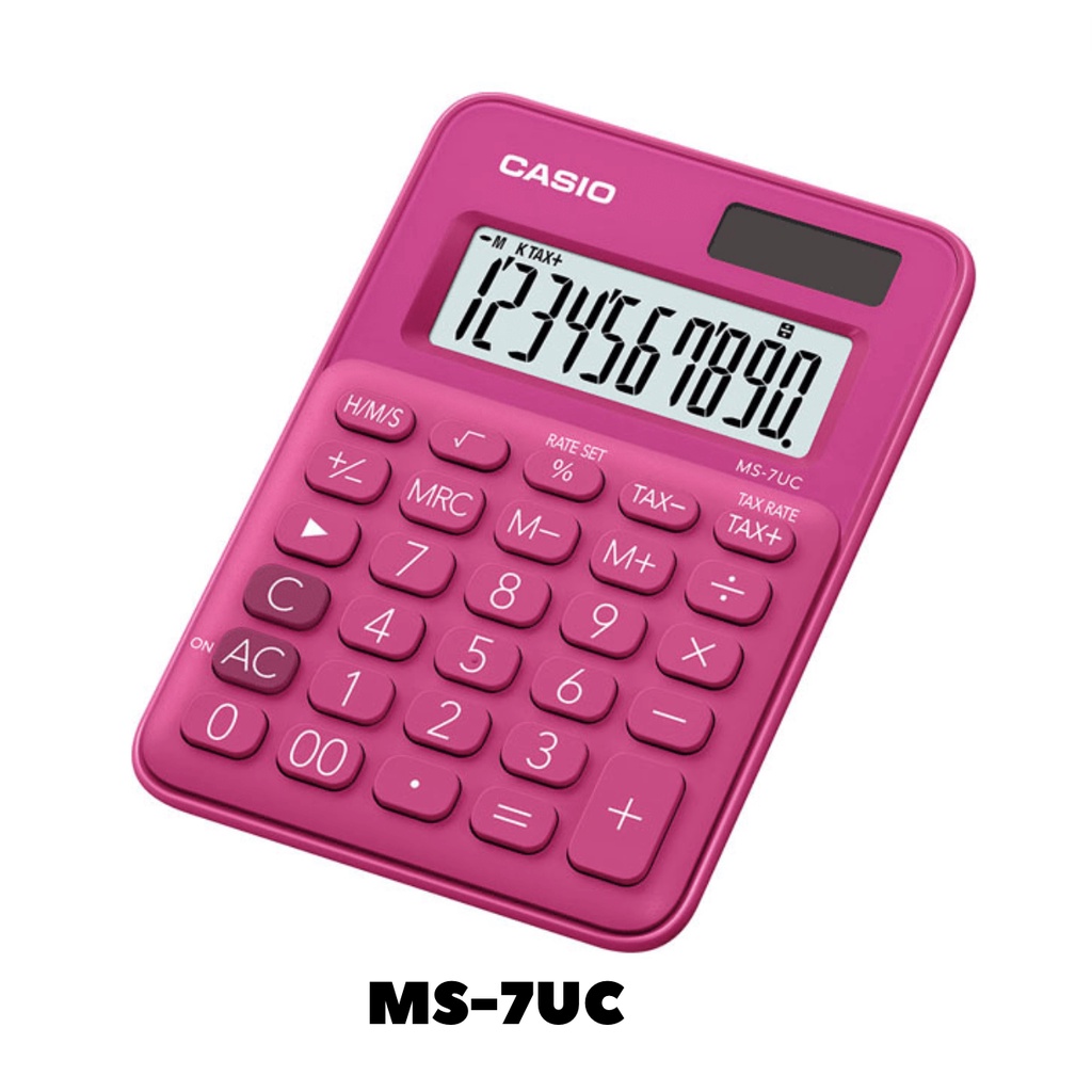 Casio Ms7uc Red Color FREE PEN | Shopee Philippines