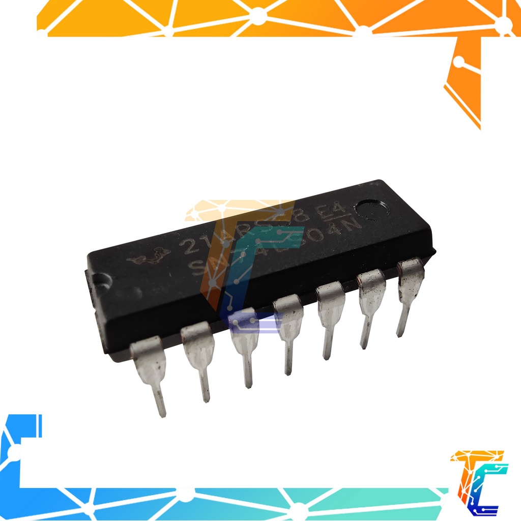original 74LS04 SN74LS04N DIP14 SN74LS04 DIP 74LS04N 74LS04 7404 new Hex Inverter NOT gate IC ...