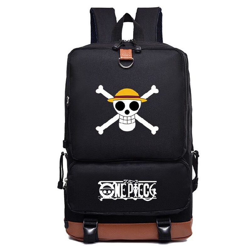 New style one piece Backpacks Anime Same paragraph Laptop Men Backpack ...