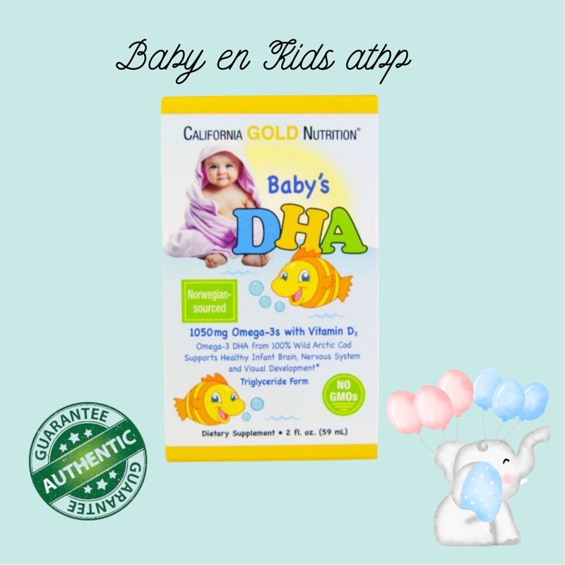 on hand!California Gold Nutrition, Baby's DHA, 1050 mg, Omega-3s with ...