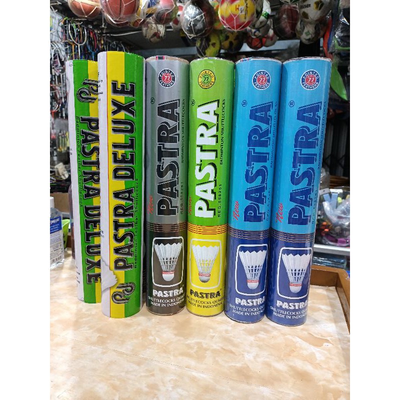 Shuttlecock Pastra Blue Pasta, Pastra Green ,Pastra Silver, Original ...