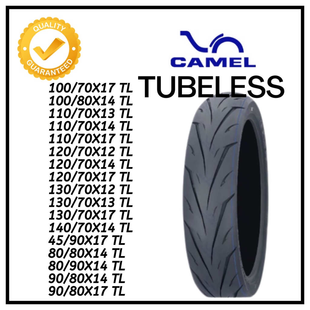 Tire Camel Tubeless (Size 17) | Shopee Philippines