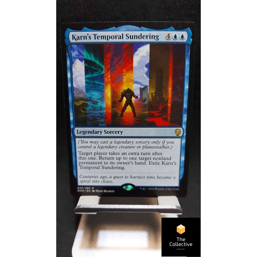 Magic the Gathering - MTG Card Game - Karn's Temporal Sundering - DOM ...