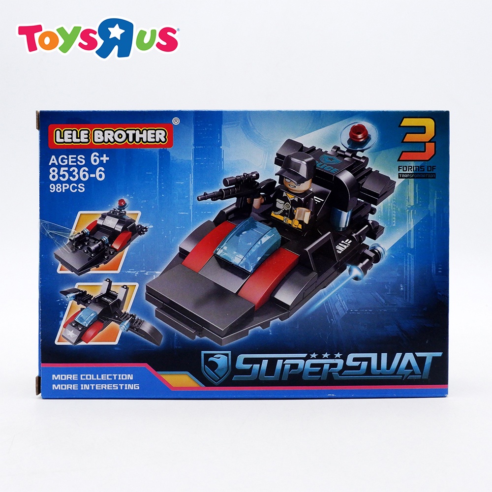 Lele Brothers Blocks 98 pcs Swat Police Car | Shopee Philippines