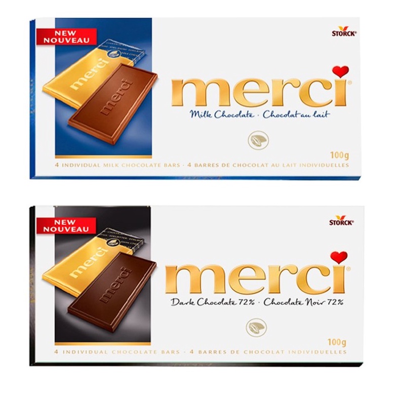 Authentic from CANADA STORCK MERCI Chocolate 100g | Shopee Philippines
