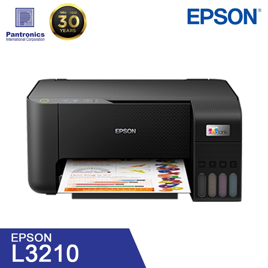 Epson EcoTank L3210 A4 All-in-One Ink Tank Printer | Shopee Philippines
