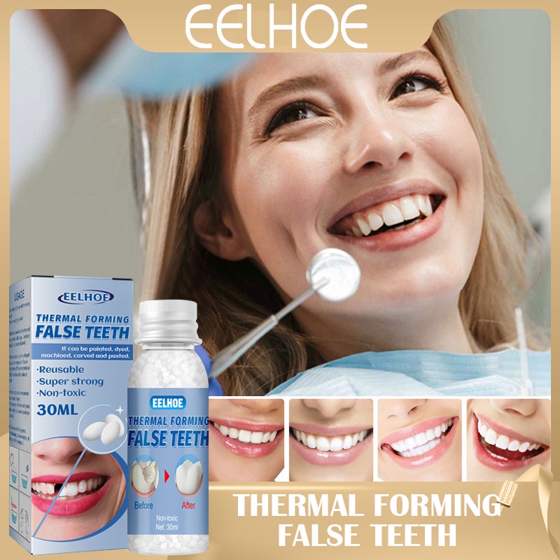 EELHOE Plastic Teether Makeup Denture Modification Temporary Filling ...
